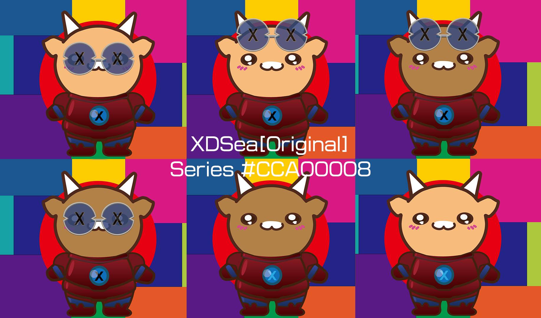 XDSea[Original] Series #CCA00008 | Happy NFT – Coin Cow Art