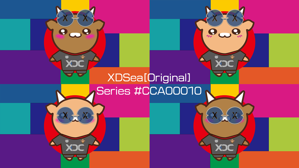 XDSea[Original] Series #CCA00010 | Happy NFT – Coin Cow Art