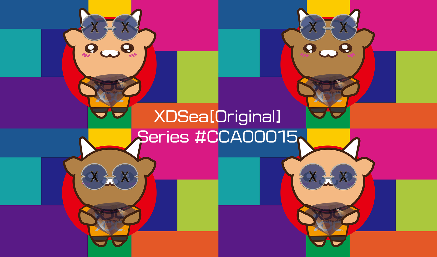 XDSea[Original] Series #CCA00015 | Happy NFT – Coin Cow Art